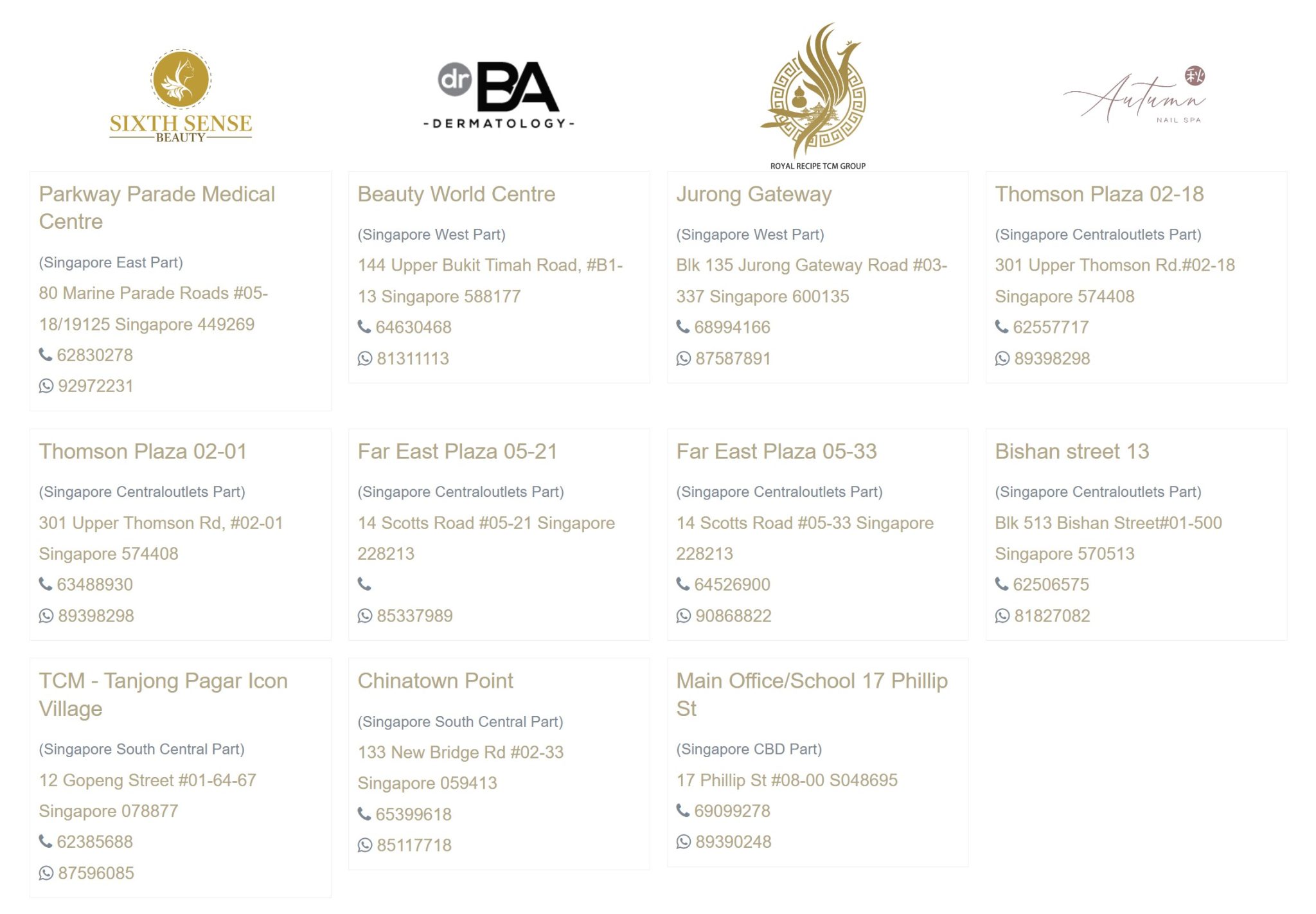 Contact Us | Sixth Sense Beauty